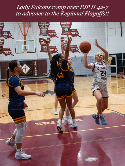 Saint Thomas Aquinas Lady Falcons Hoops Schedule 2024-25